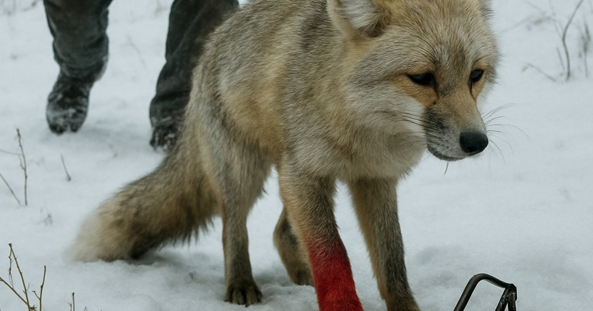 Un pui de lup rănit implora ajutor — și ceea ce a făcut acest bătrân le ...